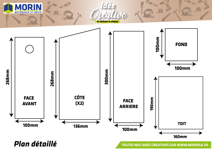 plan-détaillé-schéma-nichoir-à-oiseau - Morin